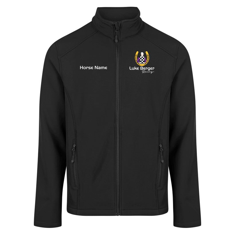 Luke Berger Racing - SoftShell Jacket Personalised – FanFave